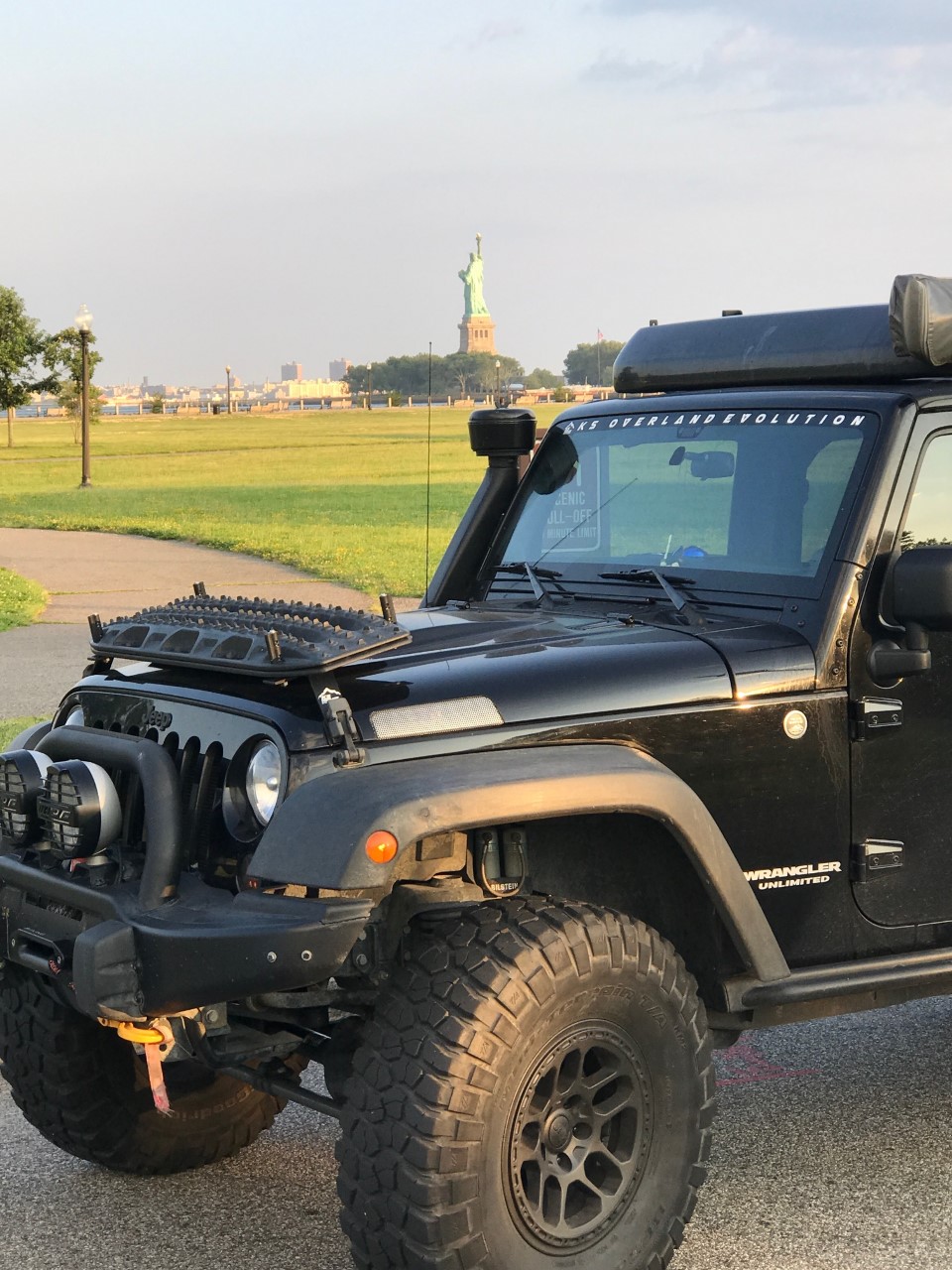 JK Wrangler Hood bracket for Maxtrax - KS Overland Evolution | Off Road ...