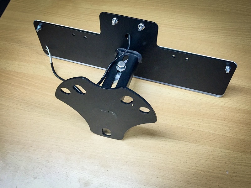 License Plate Relocation Bracket - KS Overland Evolution | Off Road ...
