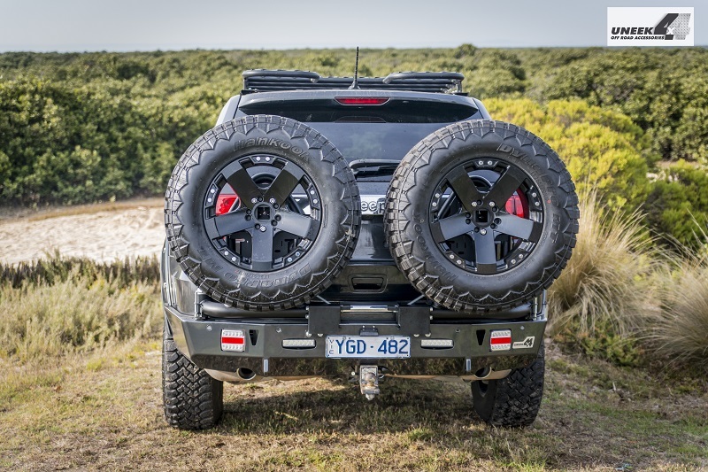 WK2 Grand Cherokee Steel Rear Bumper and Tyre Carrier - KS Overland ...