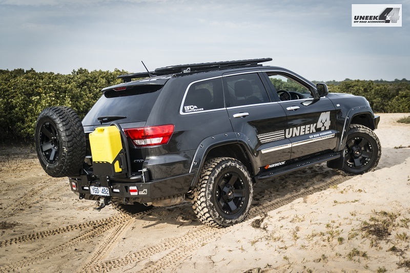 WK2 Grand Cherokee Steel Rear Bumper and Tyre Carrier - KS Overland ...