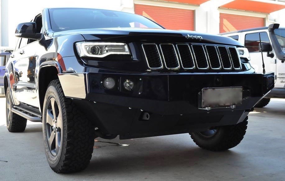 WK2 Jeep Grand Cherokee Bull bar - (No Top Hoops, Winch Bumper Section ...