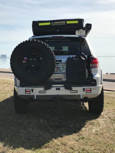 WK2 Grand Cherokee Steel Rear Bumper and Tyre Carrier - KS Overland ...