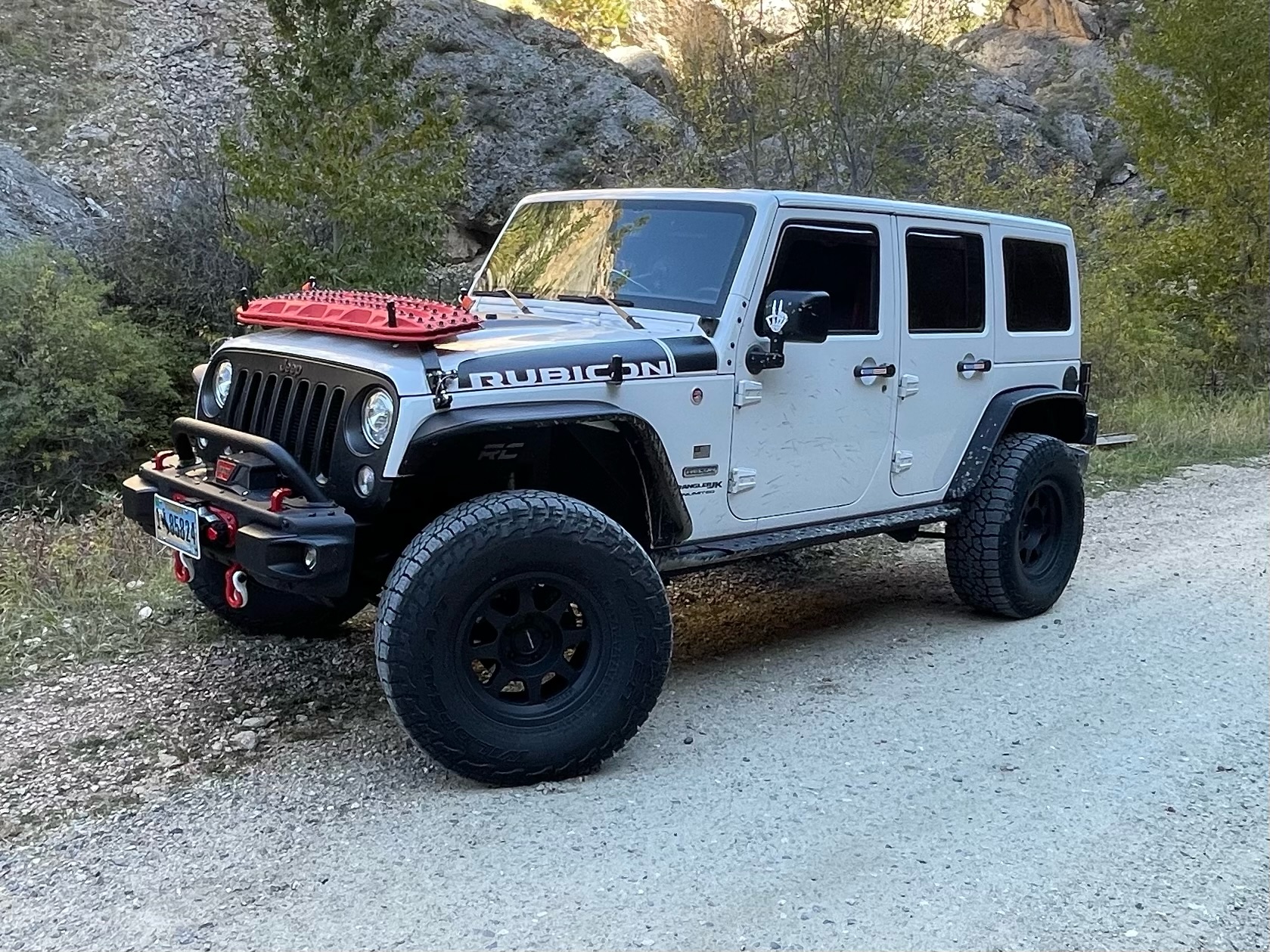 JK Wrangler Hood bracket for Maxtrax - KS Overland Evolution | Off Road ...