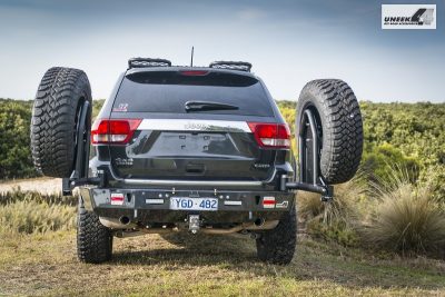 WK2 Grand Cherokee Steel Rear Bumper and Tyre Carrier - KS Overland ...