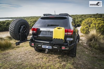 WK2 Grand Cherokee Steel Rear Bumper and Tyre Carrier - KS Overland ...