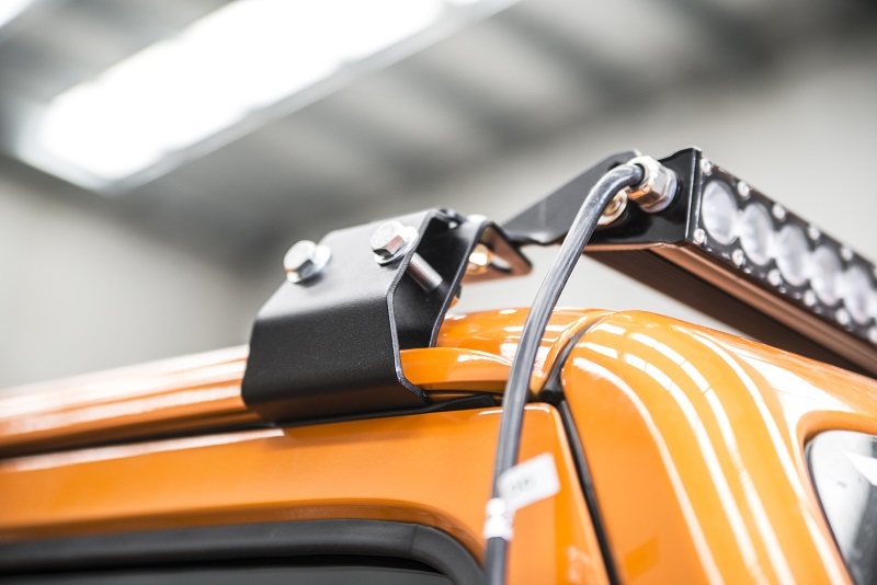 Universal LED Light bar brackets 50" Gutter Mount - KS Overland ...