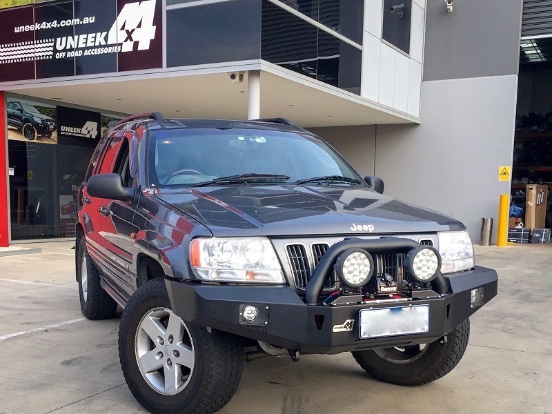 WJ Grand Cherokee Bull Bar 1999-2005 - KS Overland Evolution | Off Road ...