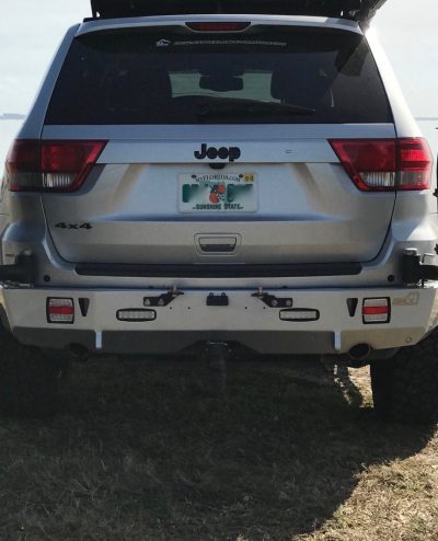 WK2 Grand Cherokee Steel Rear Bumper and Tyre Carrier - KS Overland ...